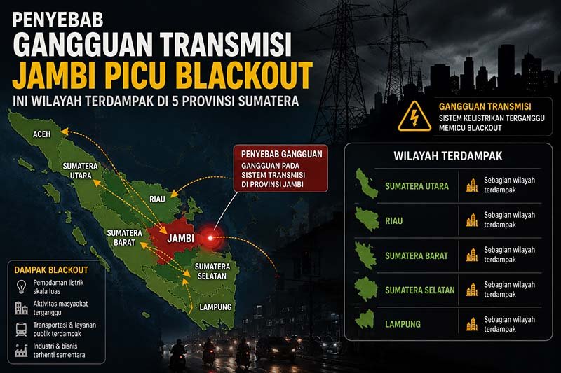 Listrik di Jambi Masih Padam Bergilir, PLN Ungkap Pasokan Baru Capai 85 ...